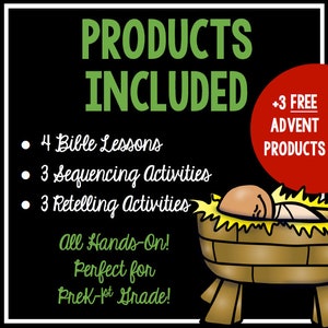 Christmas Bible Story Mega Bundle Homeschool Christmas - Etsy