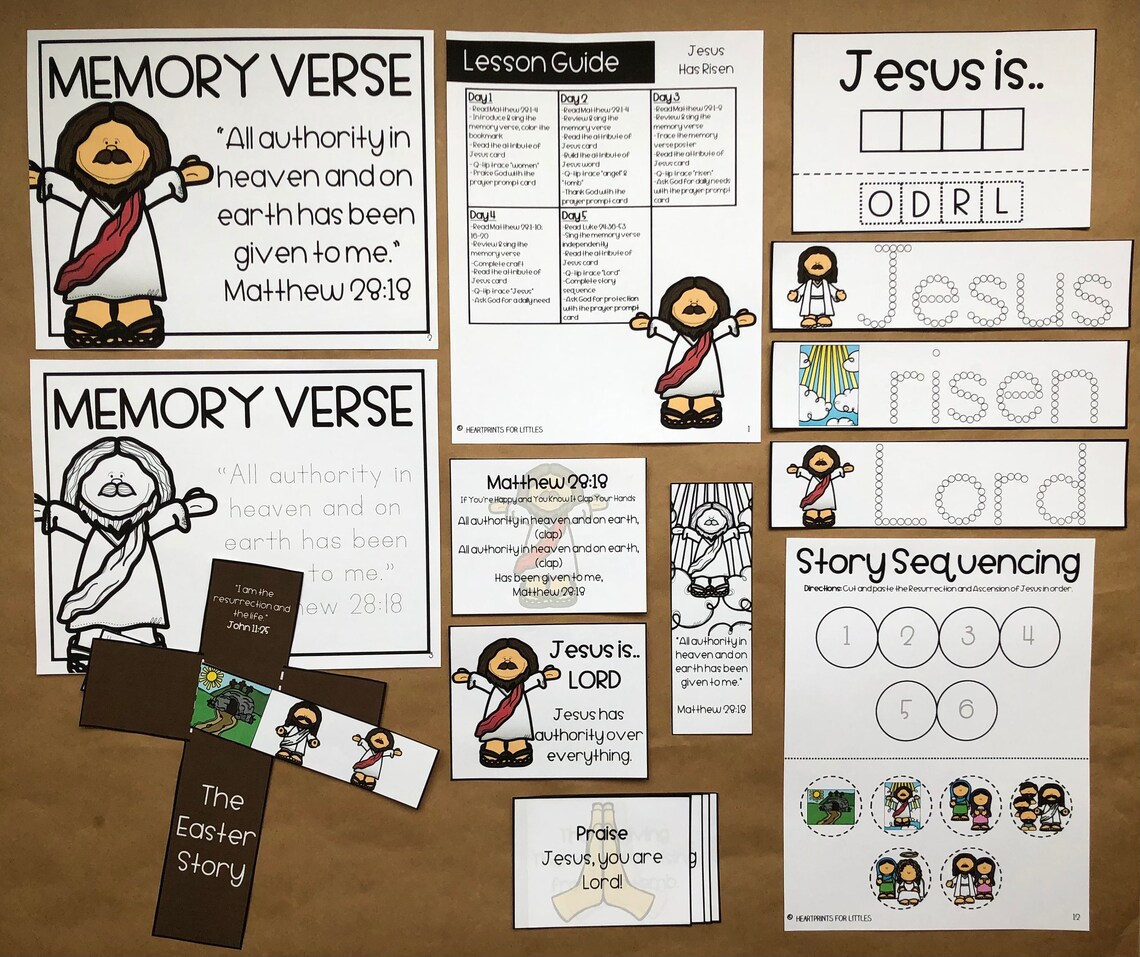 New Testament Bible Story Mega Bundle Homeschool Activities - Etsy
