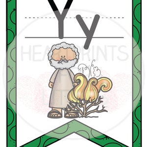 Bible ABC Posters, Christian Classroom Decor (digital Download) - Etsy