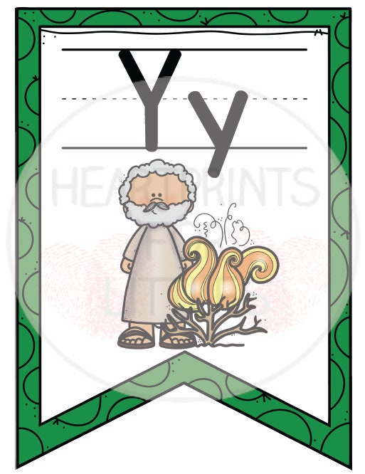 Bible ABC Posters, Christian Classroom Decor (digital Download) - Etsy