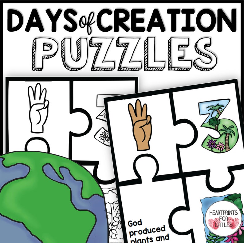 7 Days of Creation Mega Bundle, Sunday School and Homeschool Curriculum ...