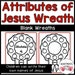 Attributes of Jesus Christmas Wreath, Names of Jesus Wreath, Christmas ...