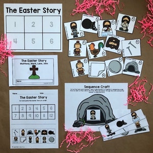 Easter Story Cards, Resurrection Eggs Printable, Easter Story ...