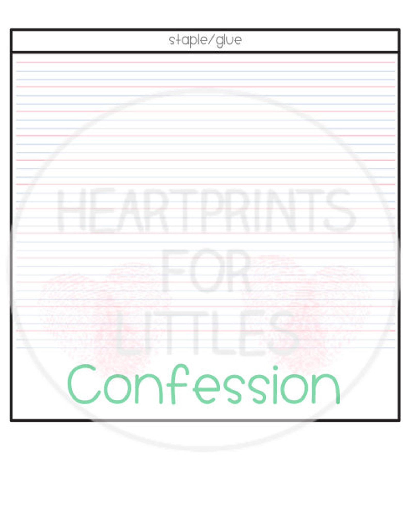 Prayer Journal Flip Book for Primary, Homeschool Printable, Sunday ...