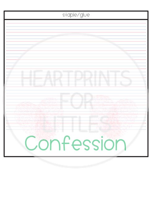 Prayer Journal Flip Book for Primary, Homeschool Printable, Sunday ...