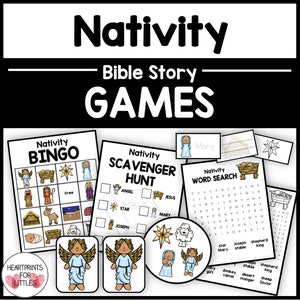 Christmas Bible Story Mega Bundle, Homeschool & Sunday School ...