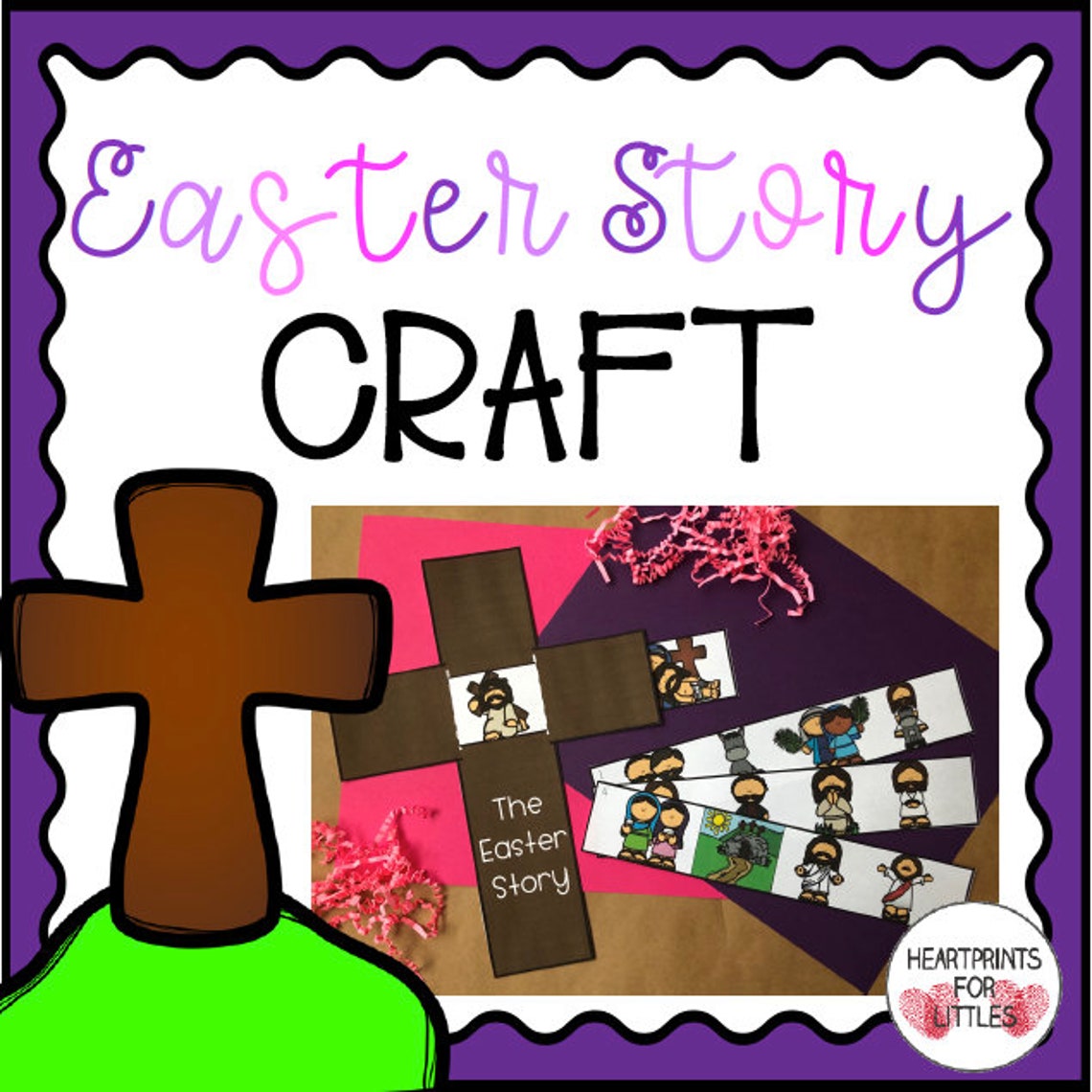 Easter Bible Craft for Kids Printable Bible Craft Homeschool - Etsy UK