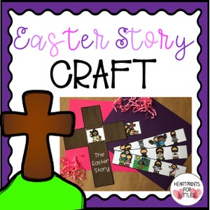 Easter Bible Craft for Kids, Printable Bible Craft, Homeschool Activity ...