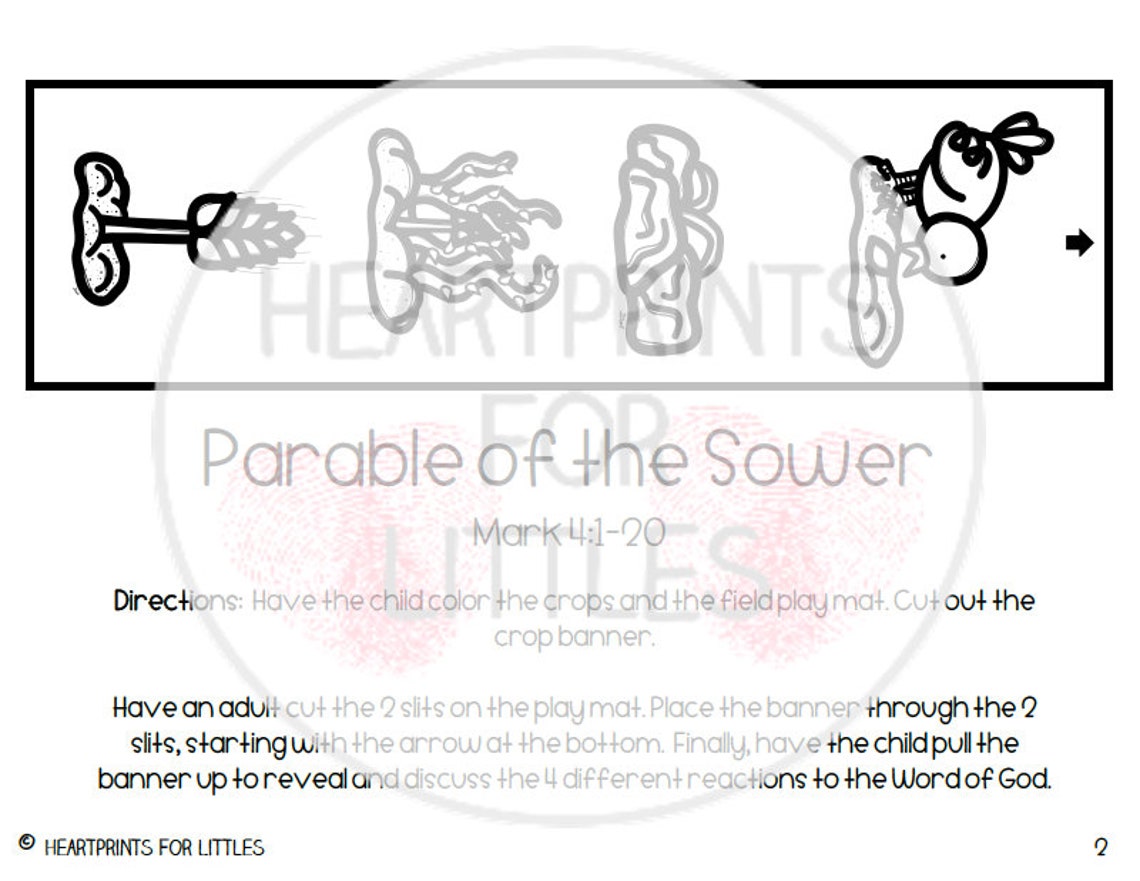 New Testament Bible Story Crafts-set 3 Bible Crafts - Etsy