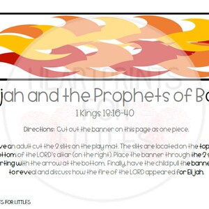 Old Testament Bible Story Crafts-set 6 Bible Crafts - Etsy