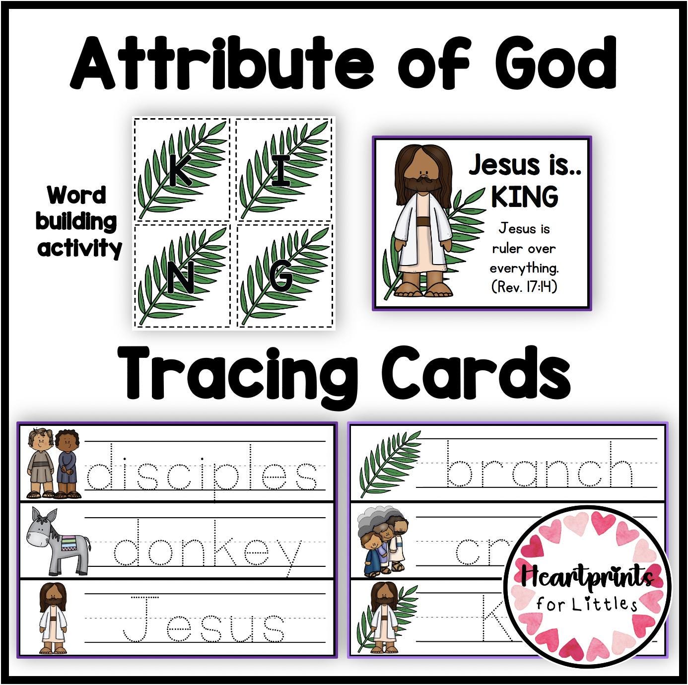 Easter Bible Lesson Bundle, Holy Week, Bible Activities and Crafts ...