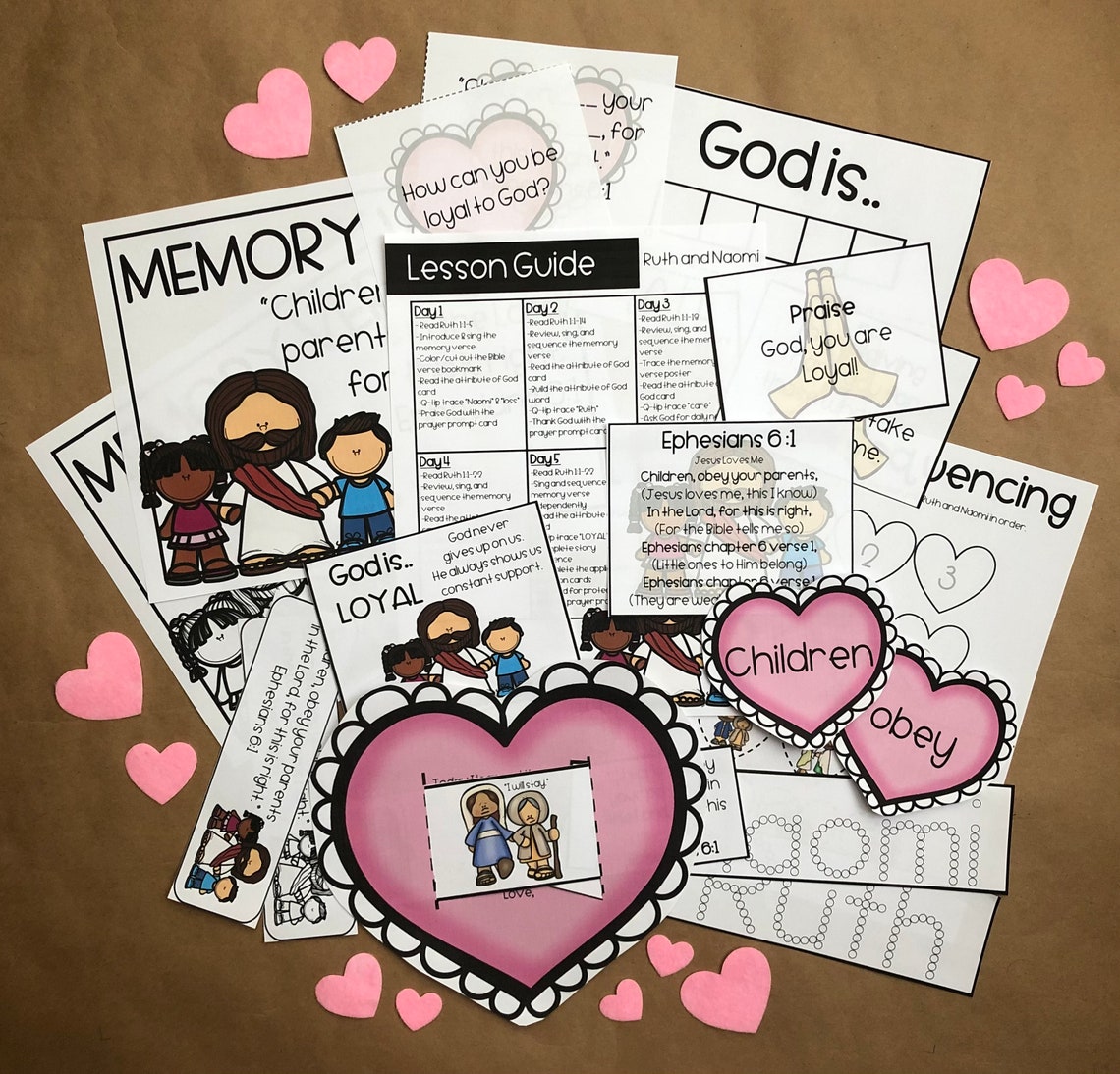 Holiday Bible Lesson Bundle 4 Weeks of Bible Lessons for - Etsy