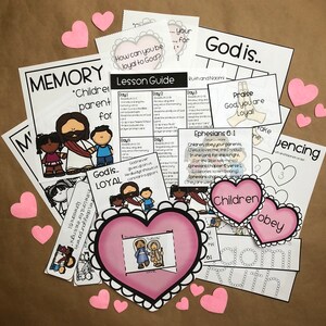 Holiday Bible Lesson Bundle, 4 Weeks of Bible Lessons for Kids, Sunday ...