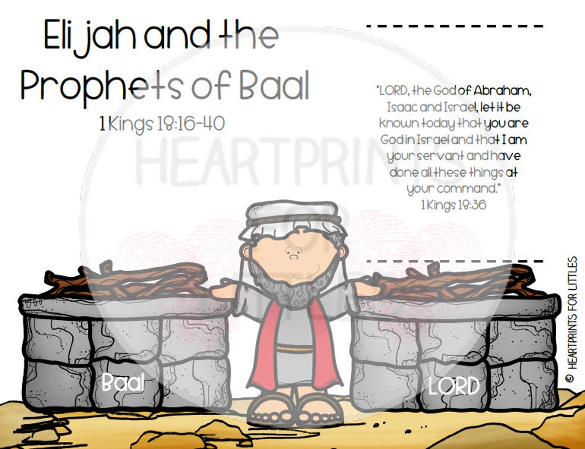 Old Testament Bible Story Crafts-set 6 Bible Crafts - Etsy