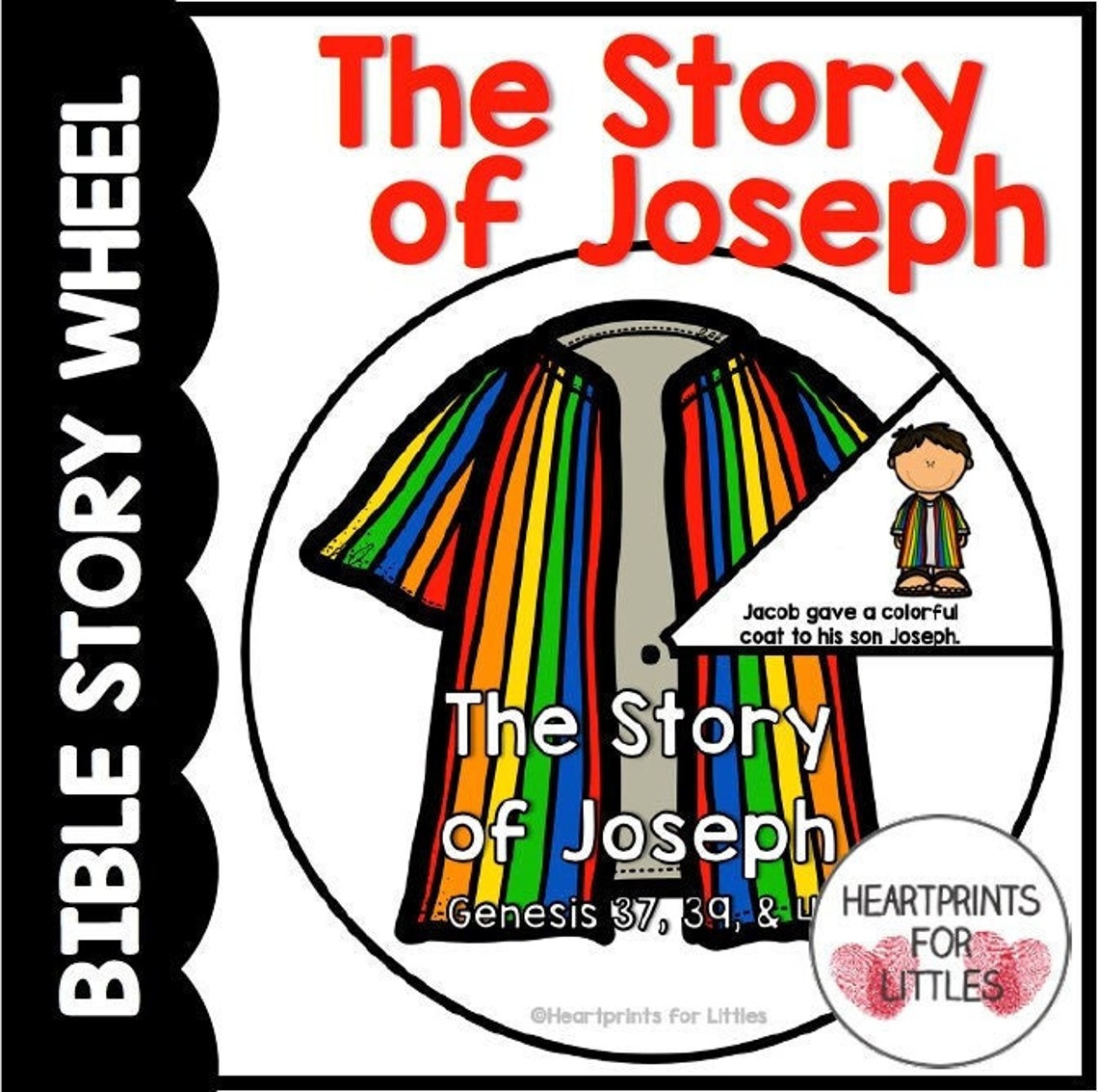 The Story of Joseph Bible Story Wheel Bible Story Craft - Etsy