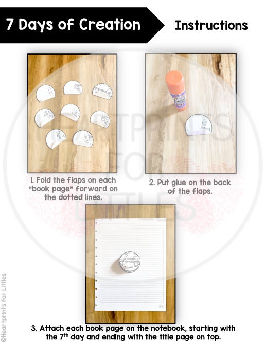 Bible Interactive Notebook for Multi-ages, Sunday School Activities ...