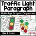Traffic Light Paragraph Writing, Graphic Organizers & Craft (digital ...
