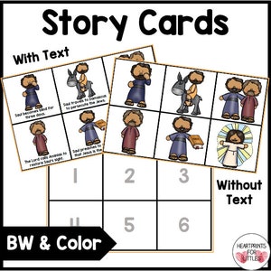 Saul's Conversion Bible Story Sequencing Activities for Kids, Saul ...