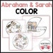 Abraham and Sarah Bible Story Wheel, Genesis 18 and 21, Bible Story ...