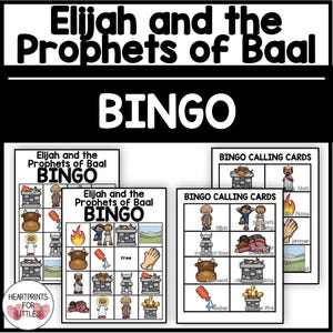 Elijah and the Prophets of Baal Bible Story Games, Sunday School Games ...