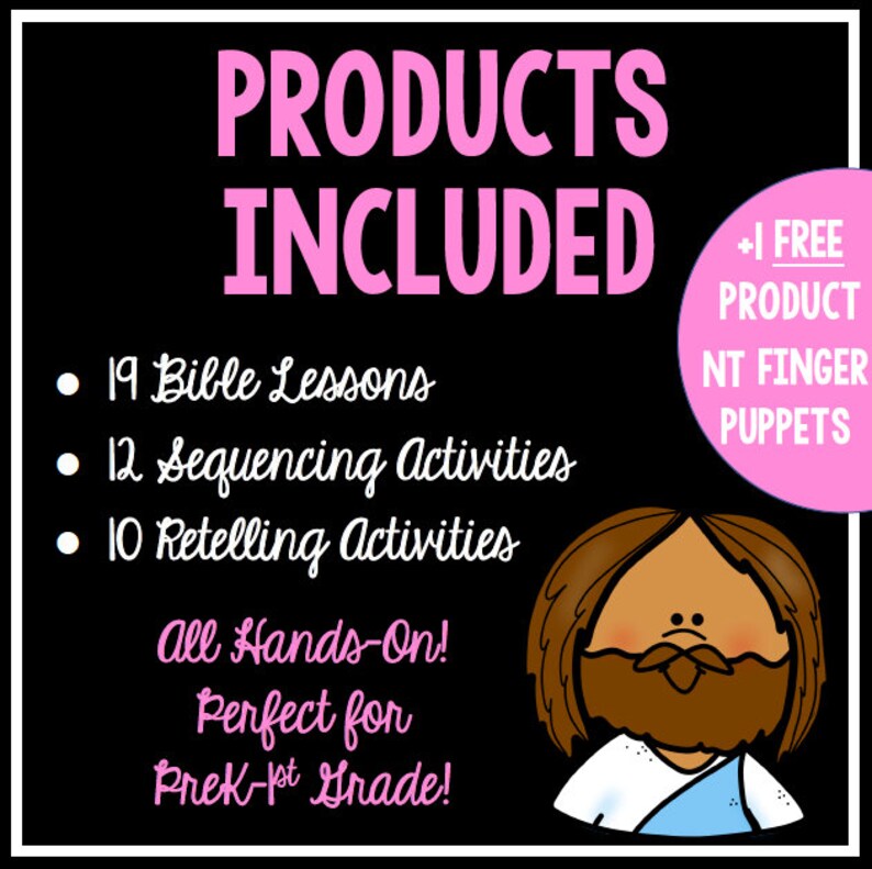 New Testament Bible Story Mega Bundle Homeschool Activities - Etsy