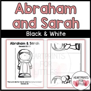 Abraham and Sarah Bible Craft for Kids, Birth of Baby Isaac, Sunday ...