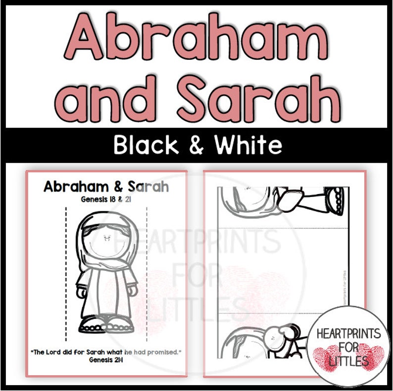 Abraham and Sarah Bible Craft, Birth of Isaac, Sunday School Activity ...