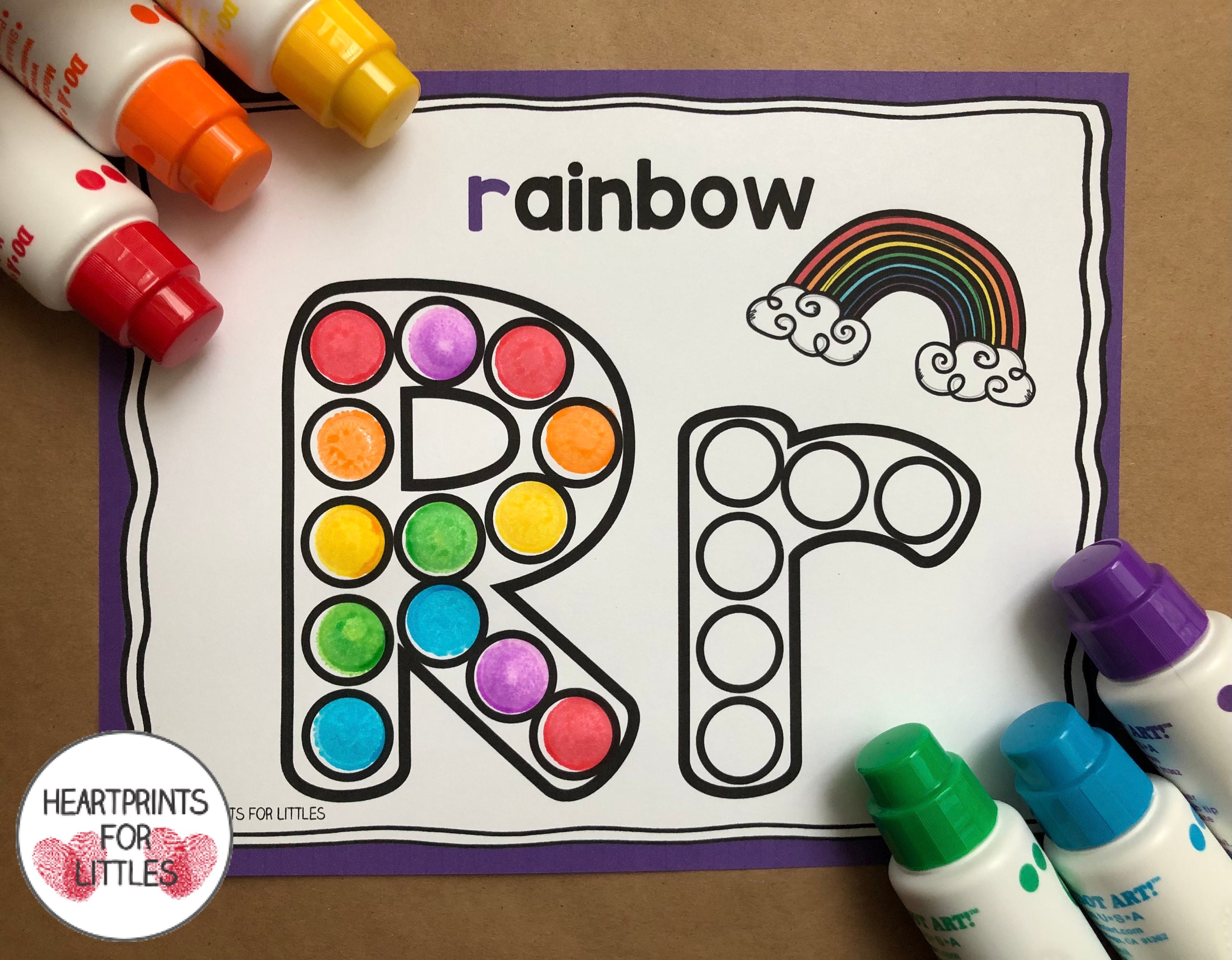 Bible ABC Letter Mats, Playdough & Dot Marker Activity (digital ...