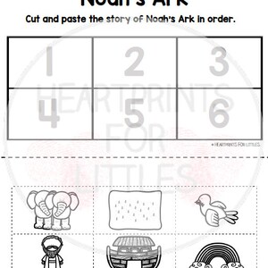Bible Story Sequencing Worksheets, Old & New Testament (digital ...