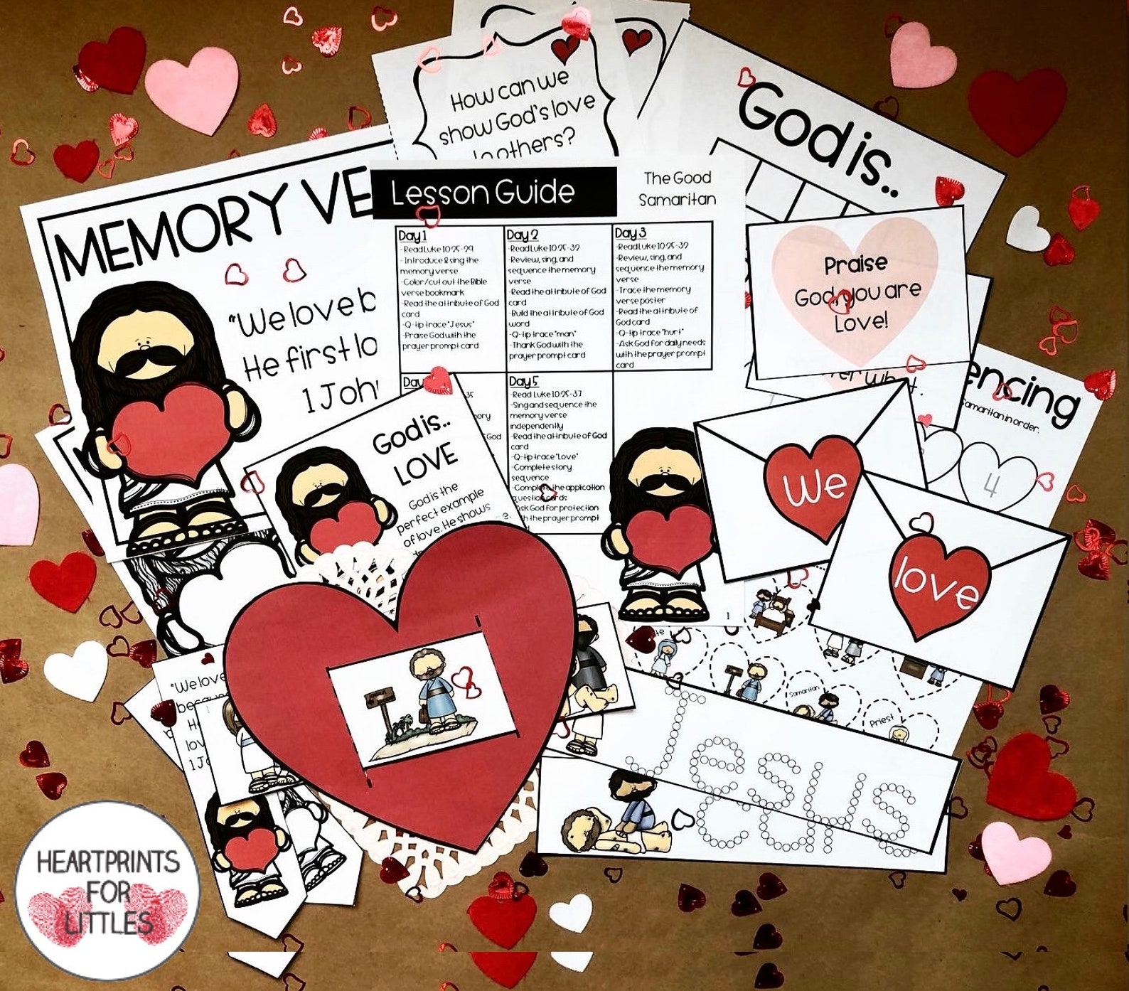 Holiday Bible Lesson Bundle 4 Weeks of Bible Lessons for | Etsy