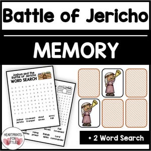 Joshua and the Battle of Jericho Bible Story Games, Bible Games, Sunday ...