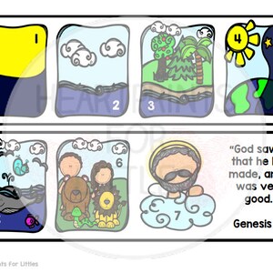 Old Testament Bible Story Crafts: Set 1, Sunday School Activities and ...