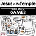 Jesus in the Temple Bible Story Games, Bingo, Memory Match, & More ...