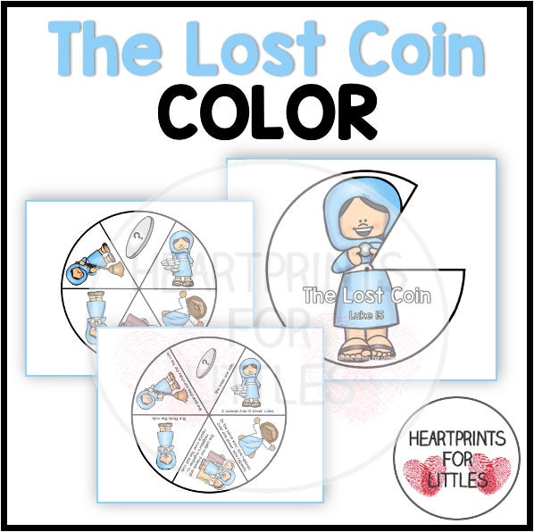Lost Coin Coloring Page