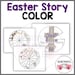 Easter Bible Story Wheel, Easter Bible Story Craft, Sunday School ...