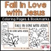 Fall in Love With Jesus Crafts for Kids, Fall Christian Crafts, Finger ...