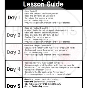 Respect Bible Lesson & Activities, Building Biblical Character ...