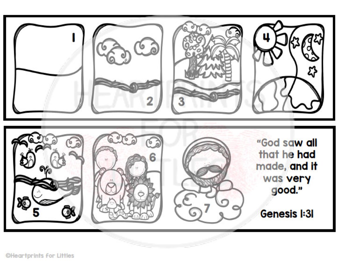 Old Testament Bible Story Crafts: Set 1, Sunday School Activities and ...