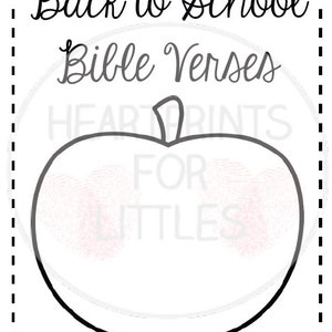 Back to School Bible Verse Handwriting Practice, Bible Verse Tracing ...