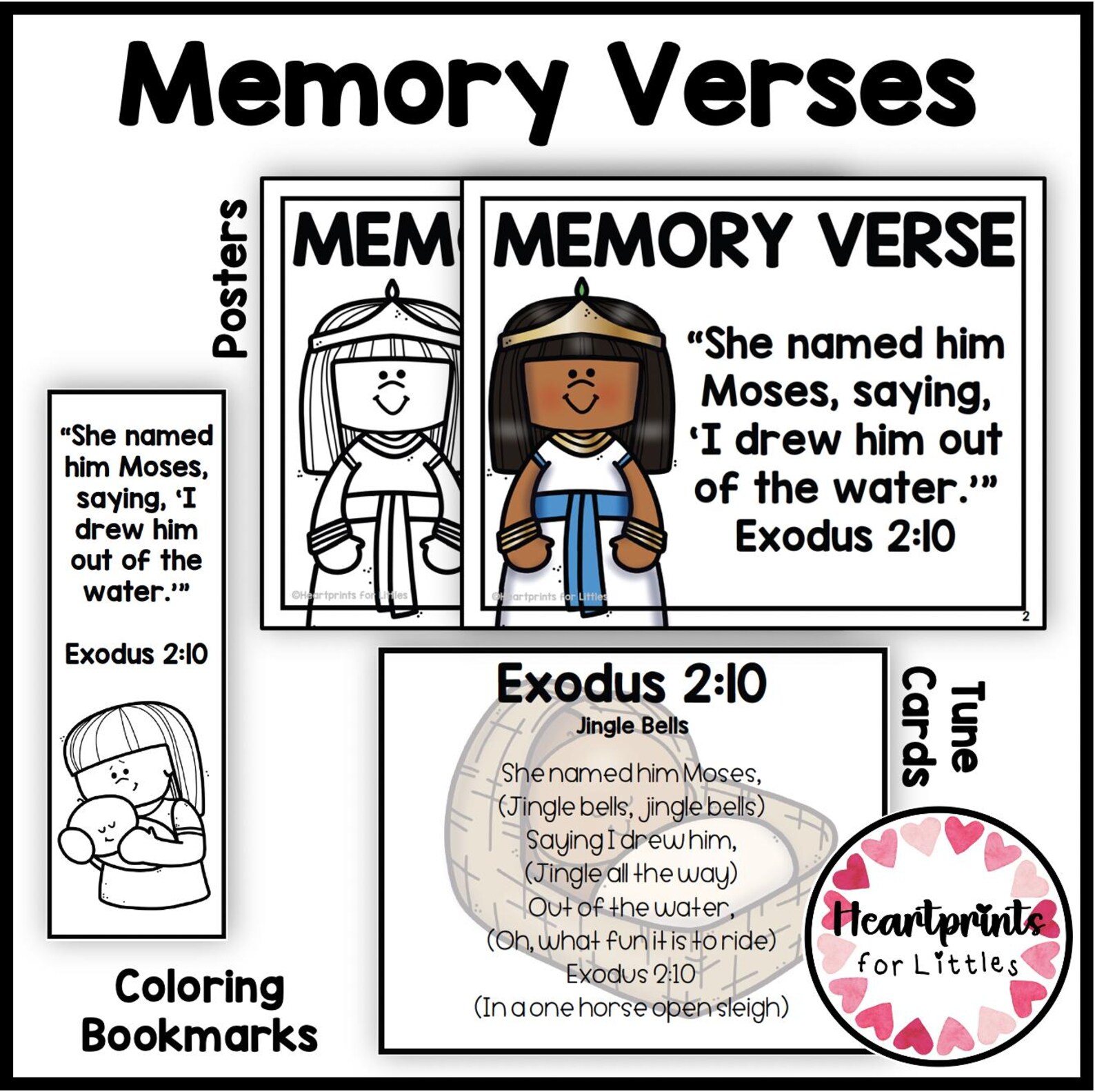 Moses Bible Lesson Bundle, Activities & Crafts (digital Download) - Etsy