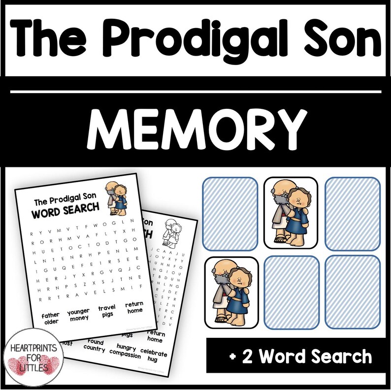 The Prodigal Son Bible Story Games, Bingo, Scavenger Hunt, & More ...
