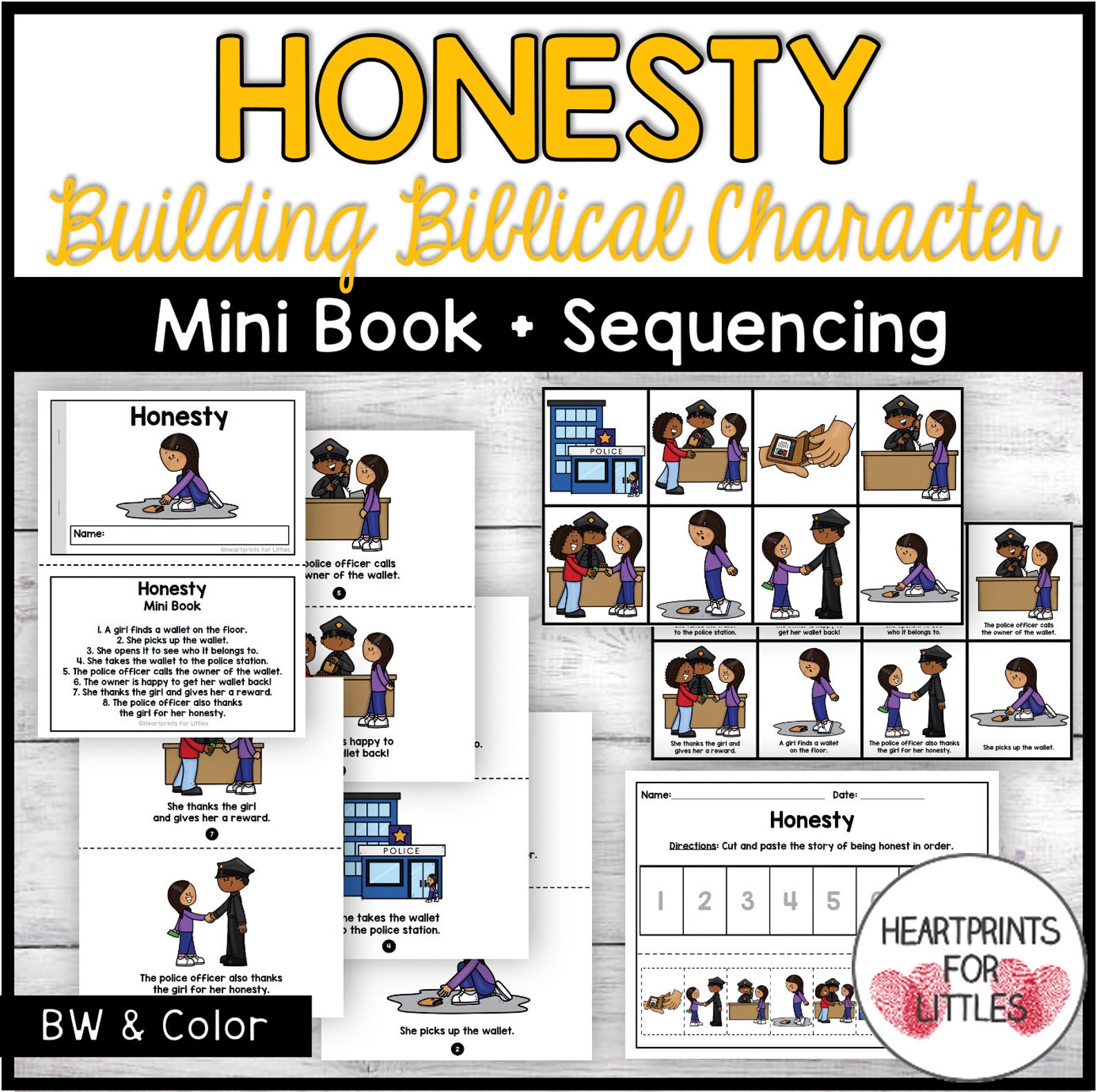 Honesty Bible Lesson & Activities, Building Biblical Character ...