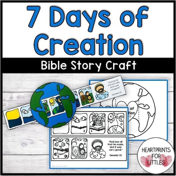Creation Bible Printables Bible Story Printables, 56% OFF