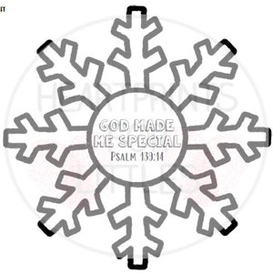 Unique as a Snowflake Sunday School Crafts, Winter Crafts, Sunday ...