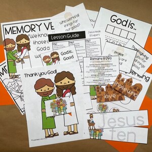 Holiday Bible Lesson Bundle, 4 Weeks of Bible Lessons for Kids, Sunday ...