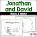 Jonathan and David Bible Craft for Kids, Friendship Covenant Wheel ...