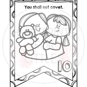 10 Commandments Classroom Banners, 10 Commandments Posters, Bible ...