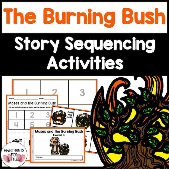 Moses And The Burning Bush Craft For Preschoolers