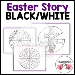 Easter Bible Story Wheel, Easter Bible Story Craft, Sunday School ...