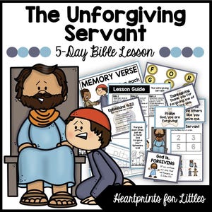 The Parable of the Unforgiving Servant Bible Lesson, Matthew 18:21-35 ...